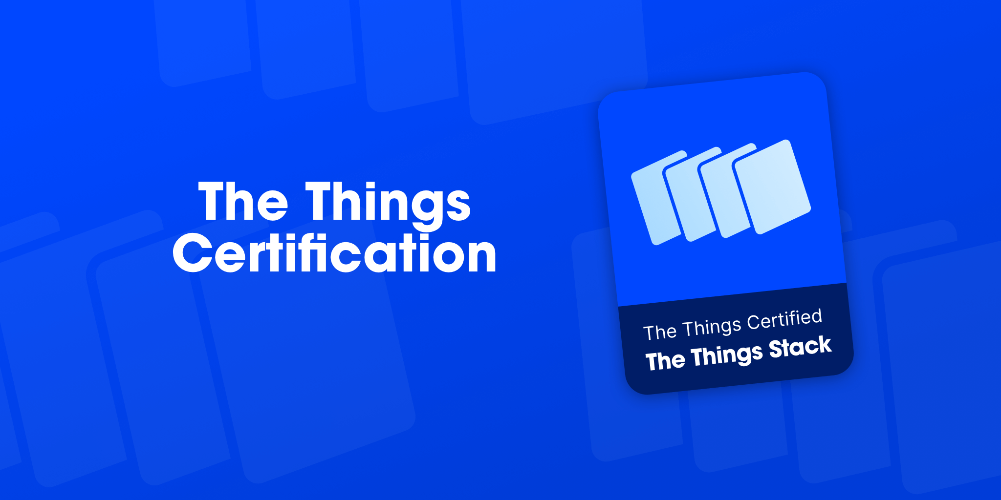 The Things Stack Certified - Next generation LoRaWAN® Network Server